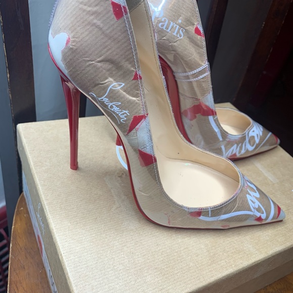 Christian Louboutin | Shoes | Authentic Red Bottoms With Much Added ...
